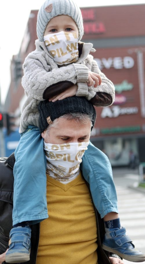 Anti-Viral Scarf with Nanofiber Filter - KIDS SIZES ONLY - COVID-19 ...