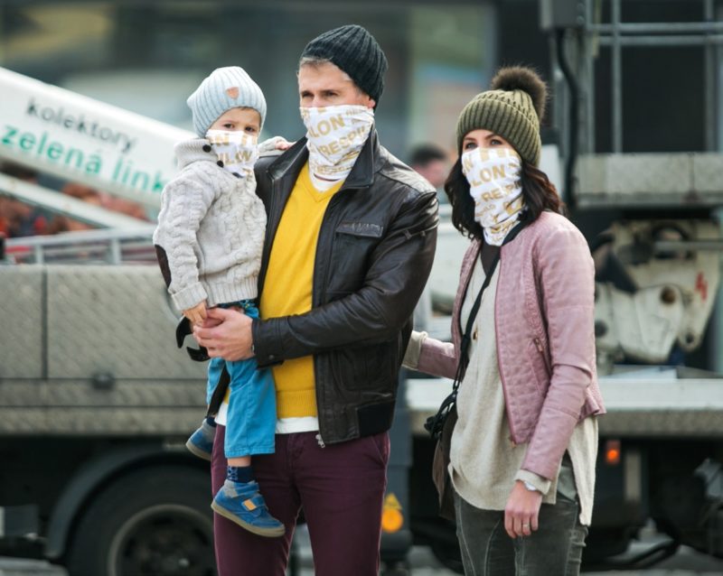 Anti-Viral Scarf with Nanofiber Filter - KIDS SIZES ONLY - COVID-19 ...